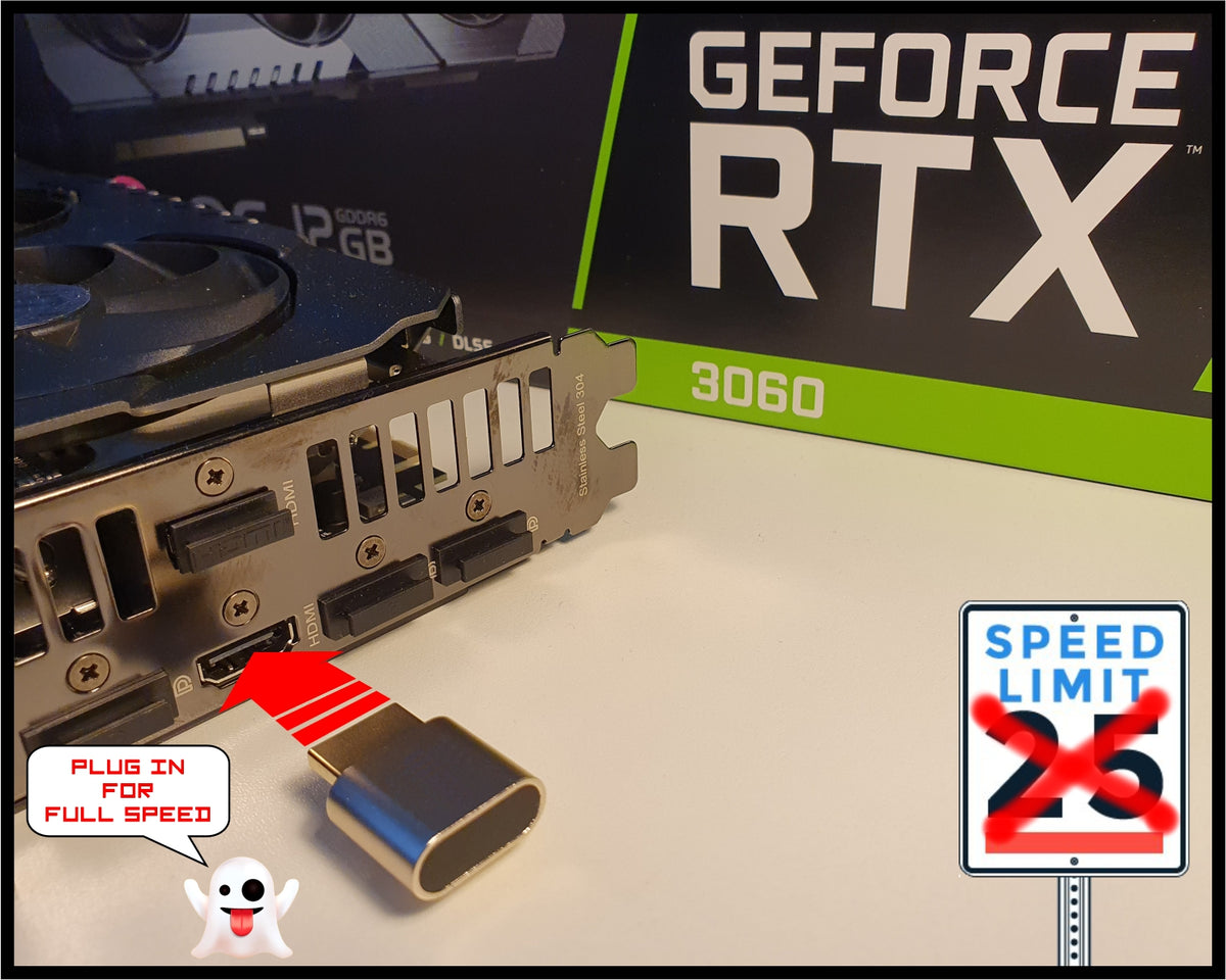 HDMI Dummy "Ghost" Plugg – NAGOME